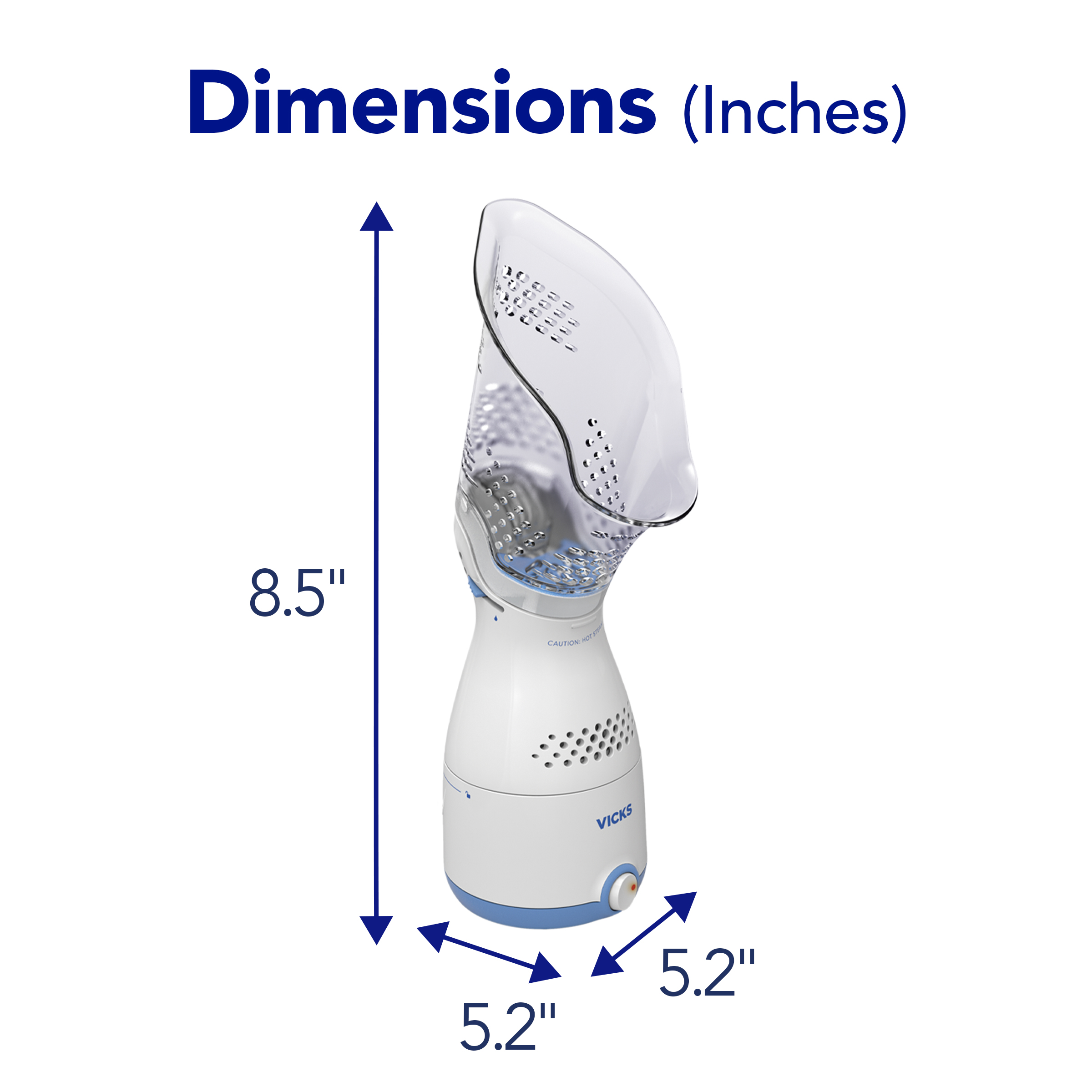 Sinus Inhaler, 4 VapoPads included - Vicks Humidifiers